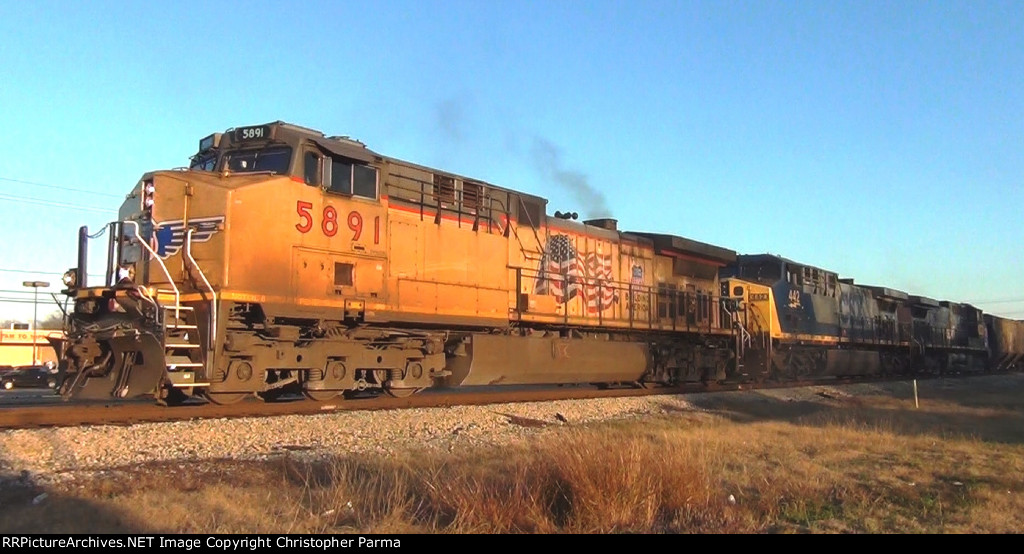 UP 5891 North